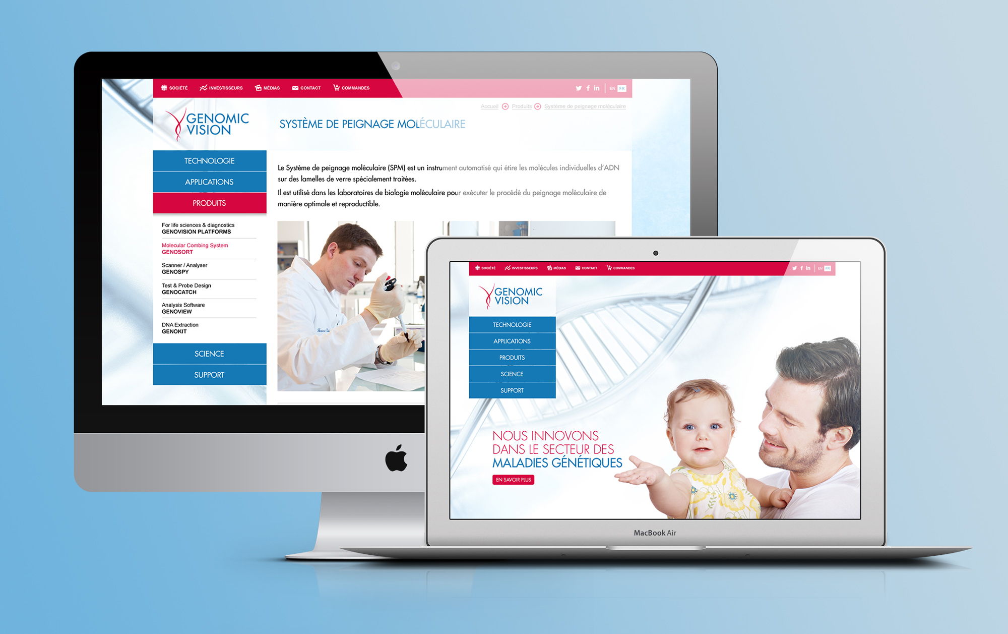 Genomic Vision - Bridge Communication
